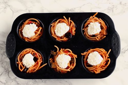 Sicilian Spaghetti Cupcakes - The Petite Cook™