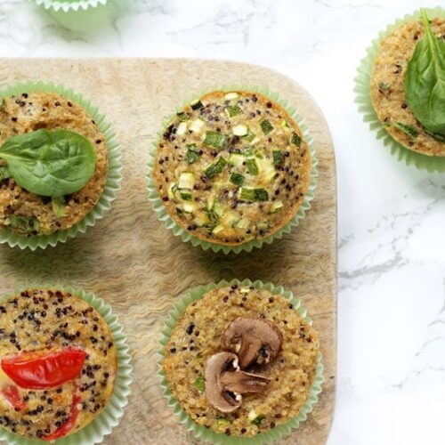 Veggie Quinoa Muffins - The Petite Cook™