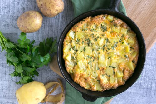 Italian Potato Frittata - The Petite Cook™