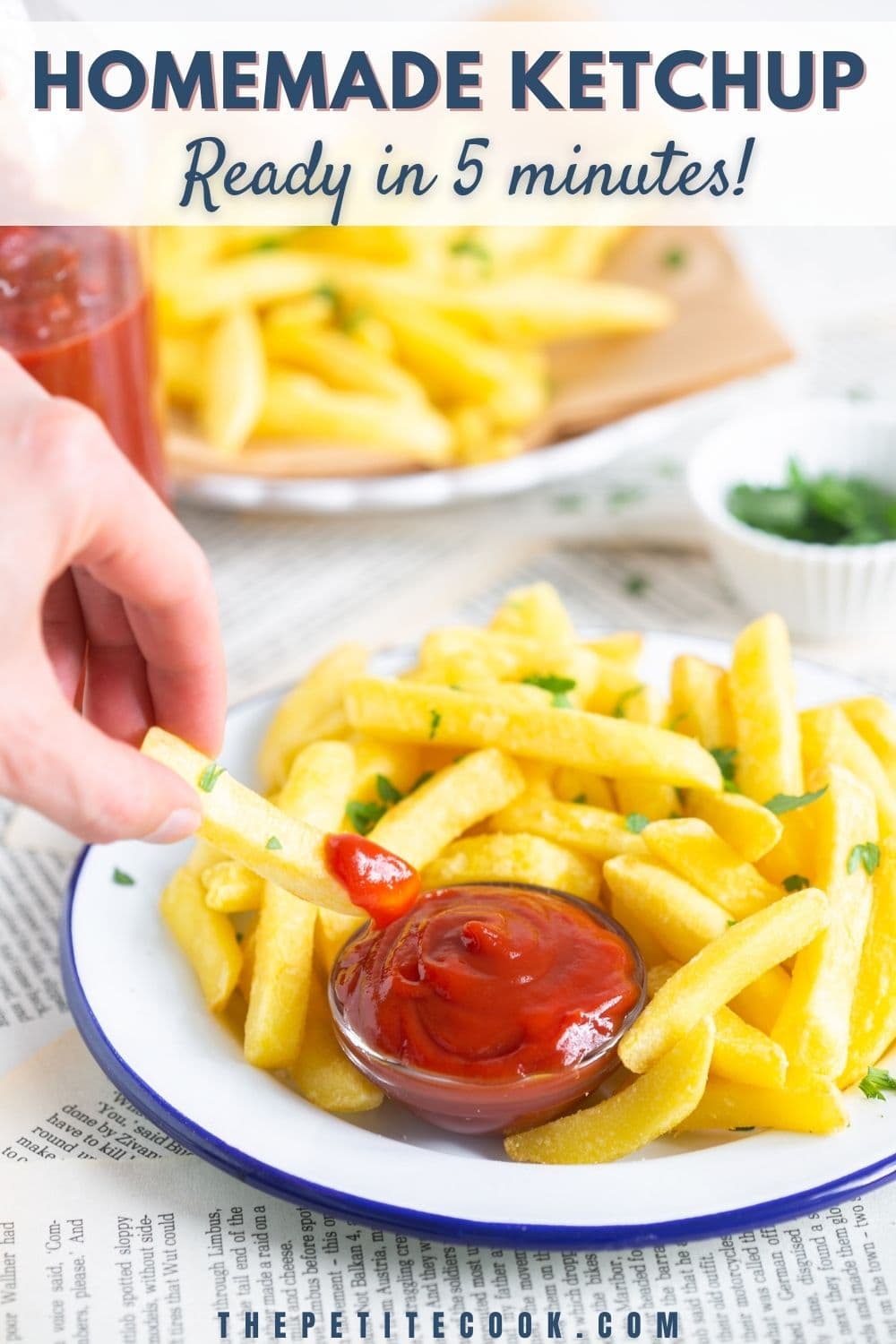 Homemade Ketchup in Just 5 Minutes! - The Petite Cook™