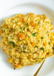 Pumpkin Risotto - Italian Recipe - The Petite Cook™