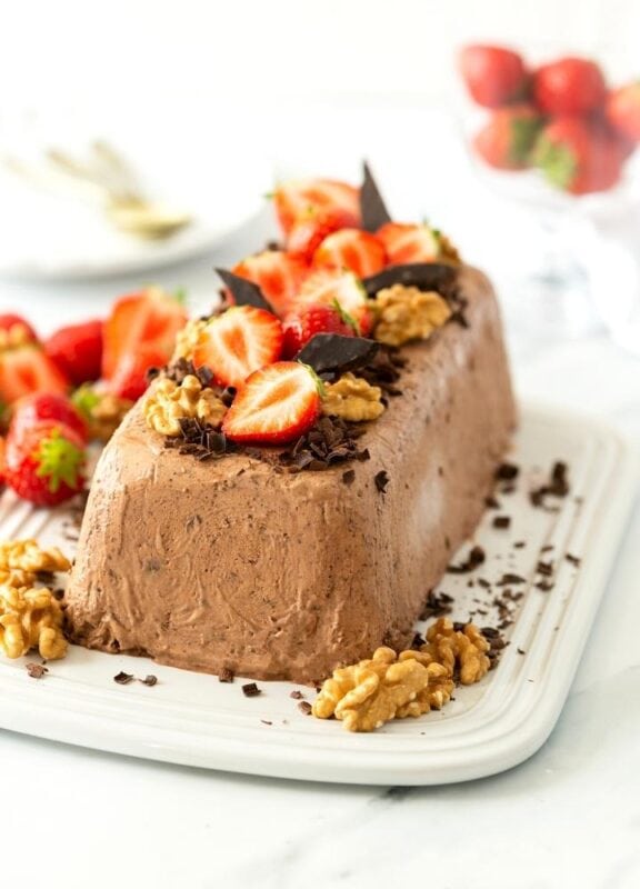 Chocolate Semifreddo with California Walnuts - The Petite Cook™