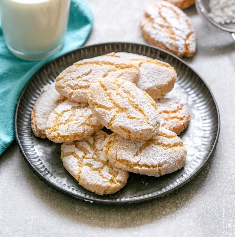 Ricciarelli - Almond Cookies - The Petite Cook™