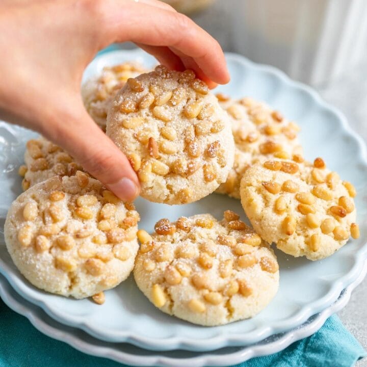 Pignoli Cookies - Italian Pine Nut Cookies - The Petite Cook™