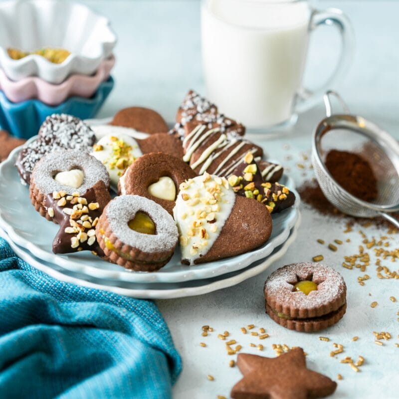 Italian Chocolate Cookies - The Petite Cook™
