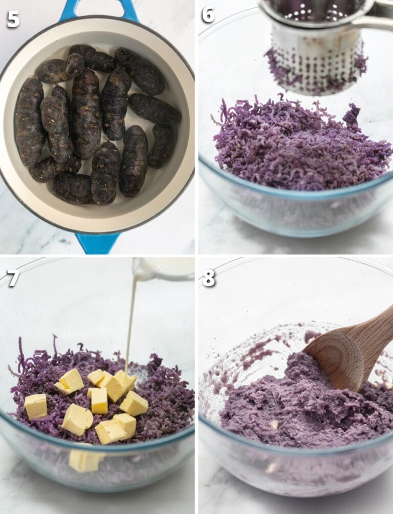 Purple Mashed Potatoes - The Petite Cook™
