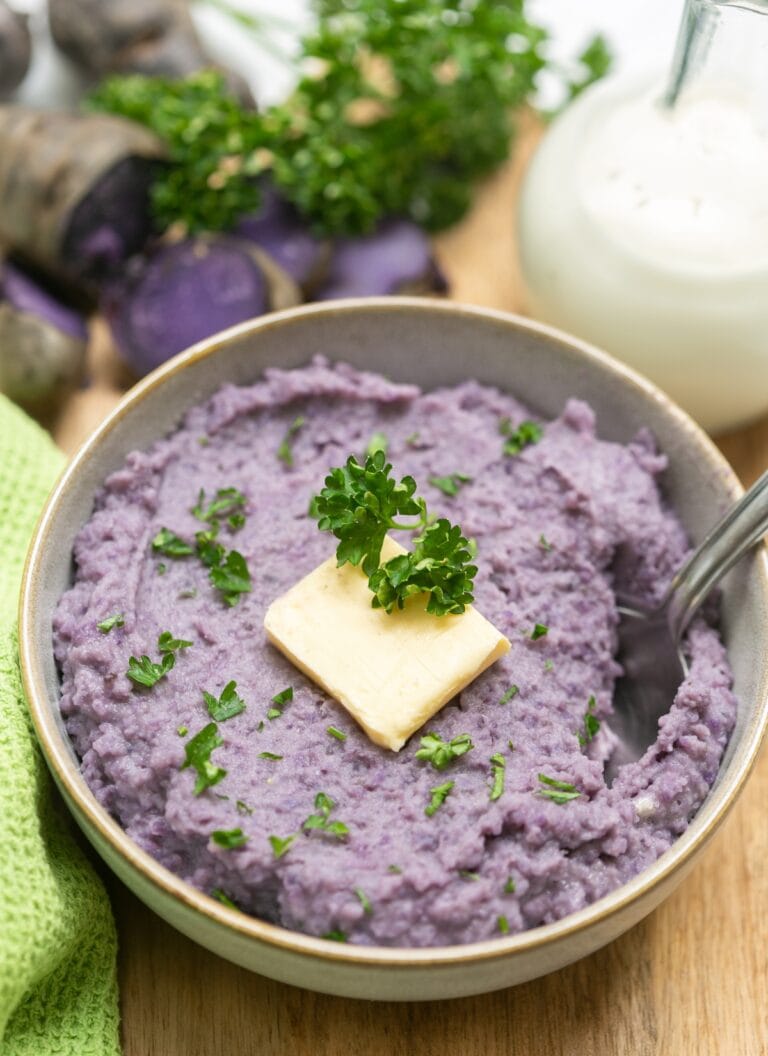 Purple Mashed Potatoes - The Petite Cook™