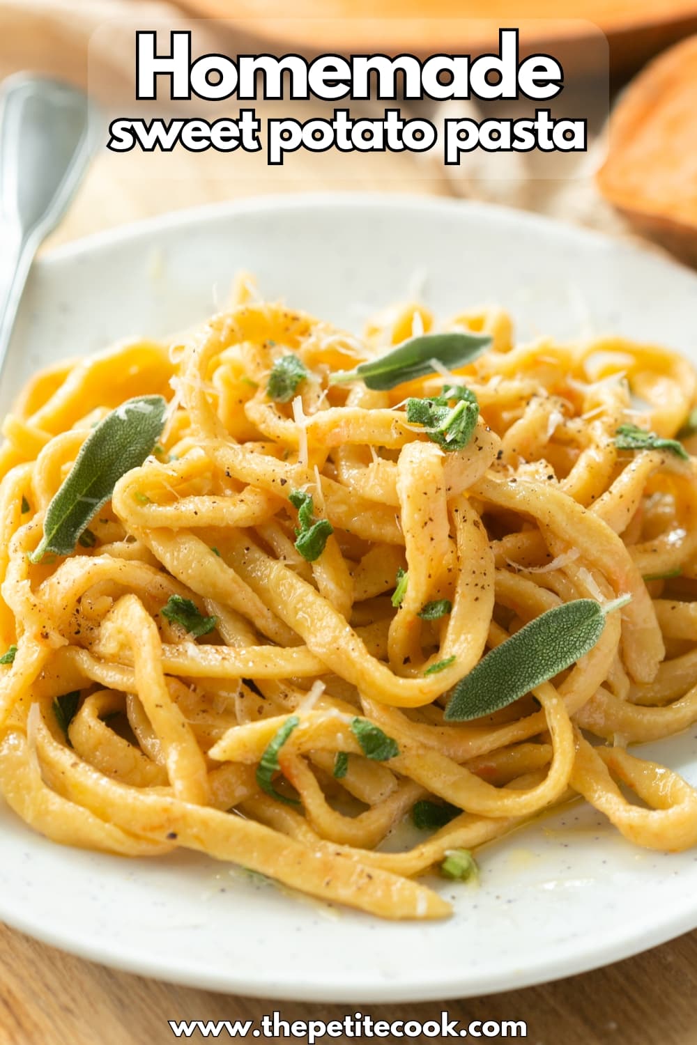 Homemade Sweet Potato Pasta - The Petite Cook™