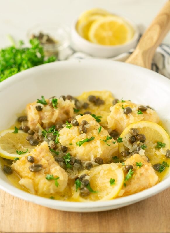 Cod Piccata - The Petite Cook™