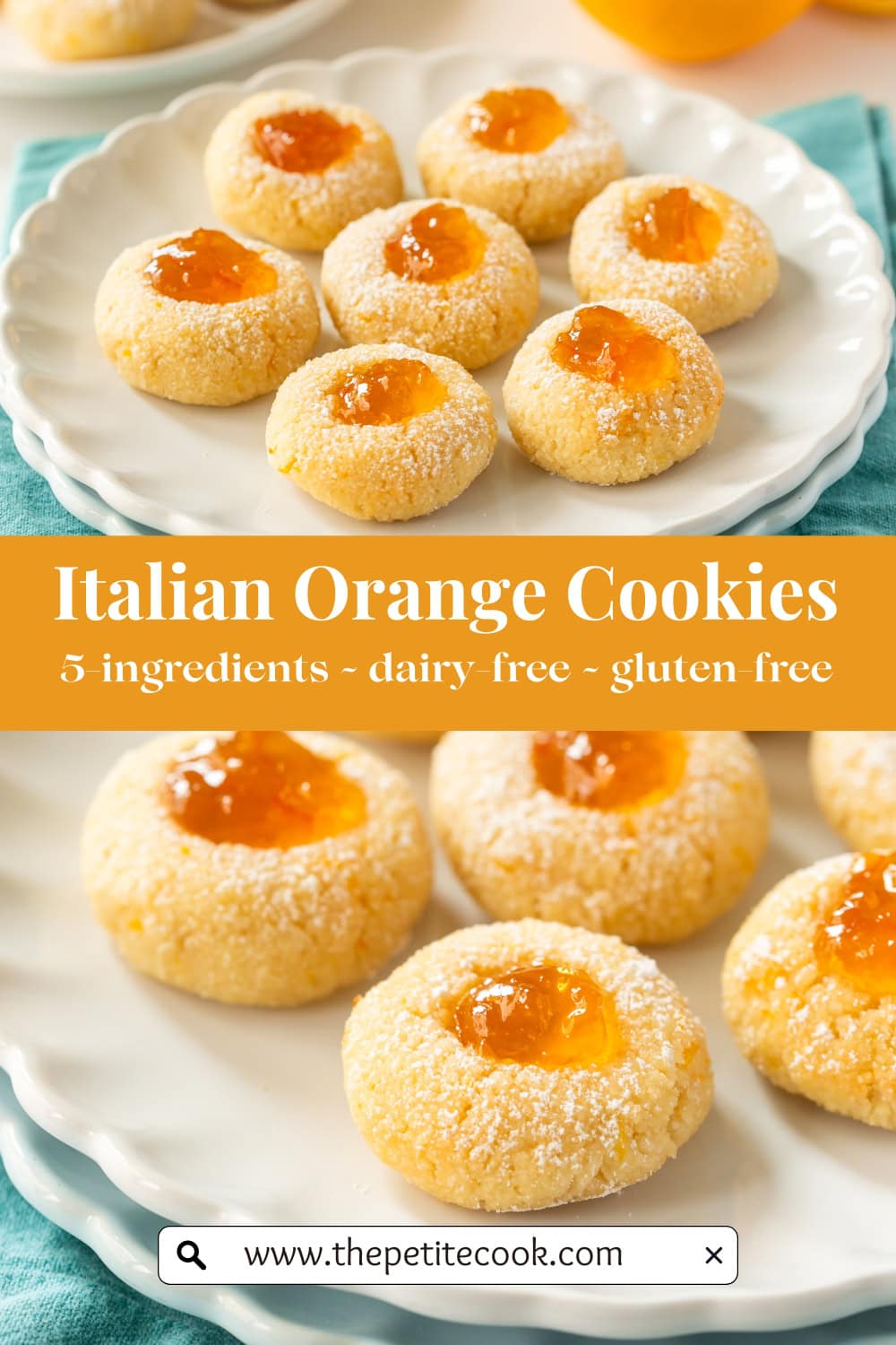 Italian Orange Cookies - The Petite Cook™