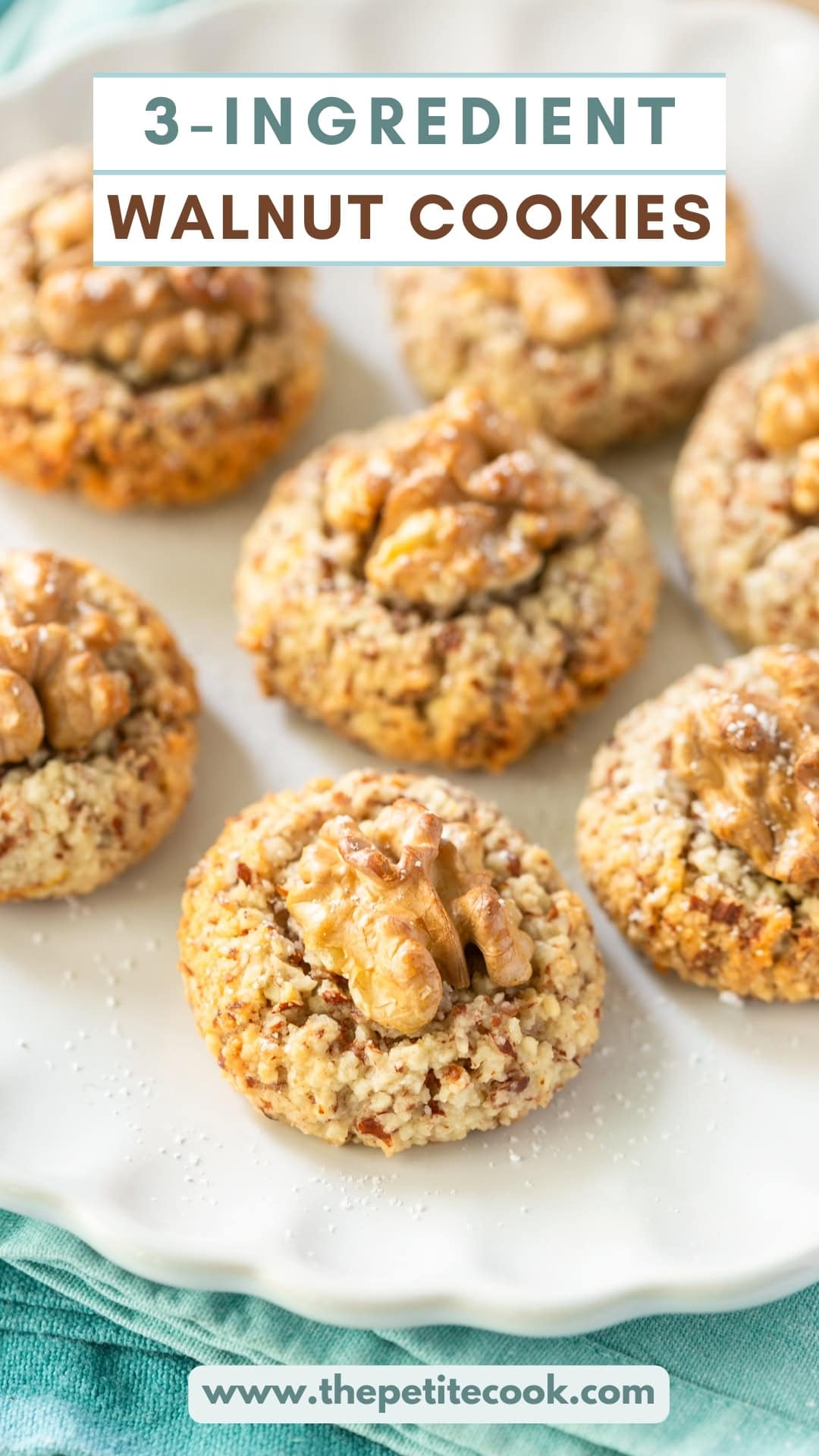 Italian Walnut Cookies - The Petite Cook™