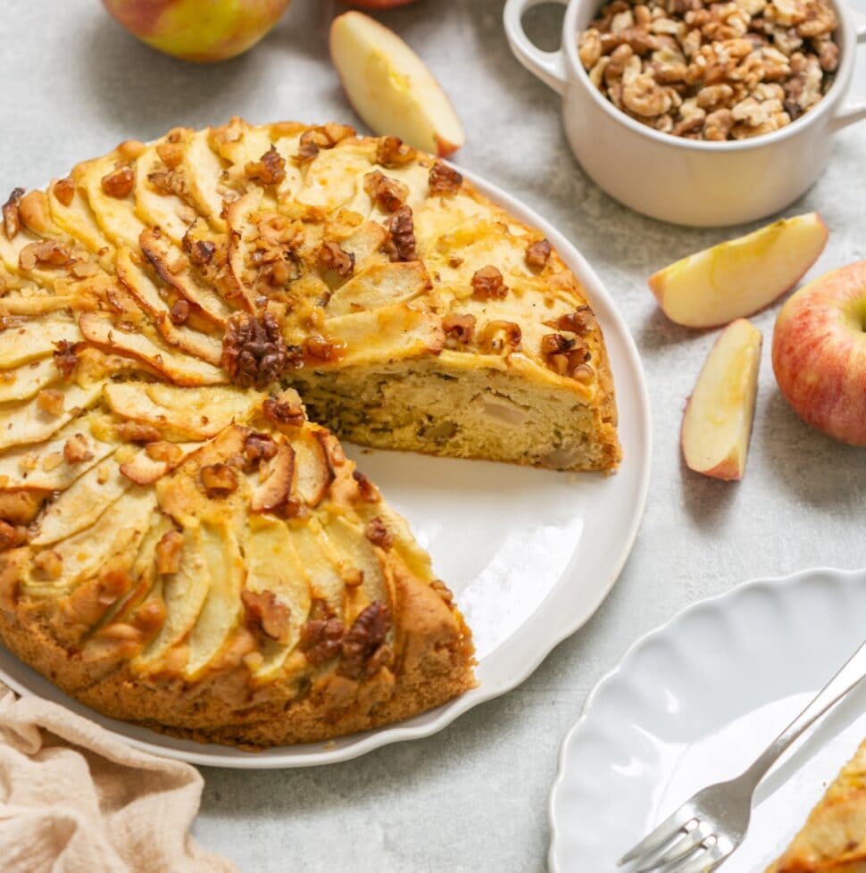 Apple Walnut Cake - The Petite Cook™