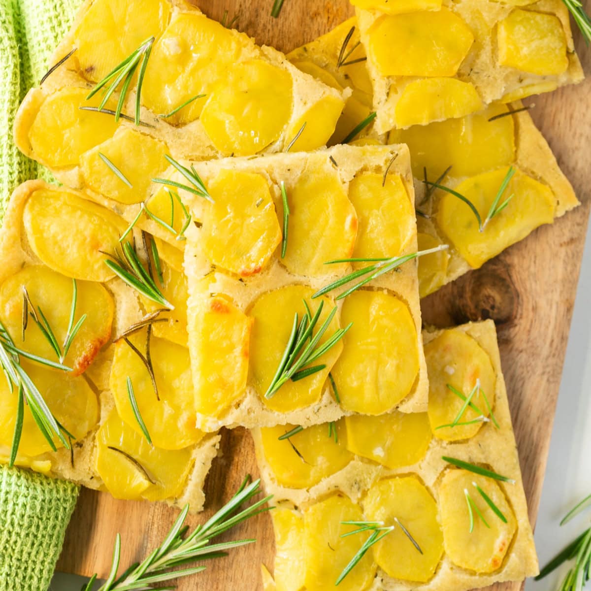 Potato Schiacciata - The Petite Cook™