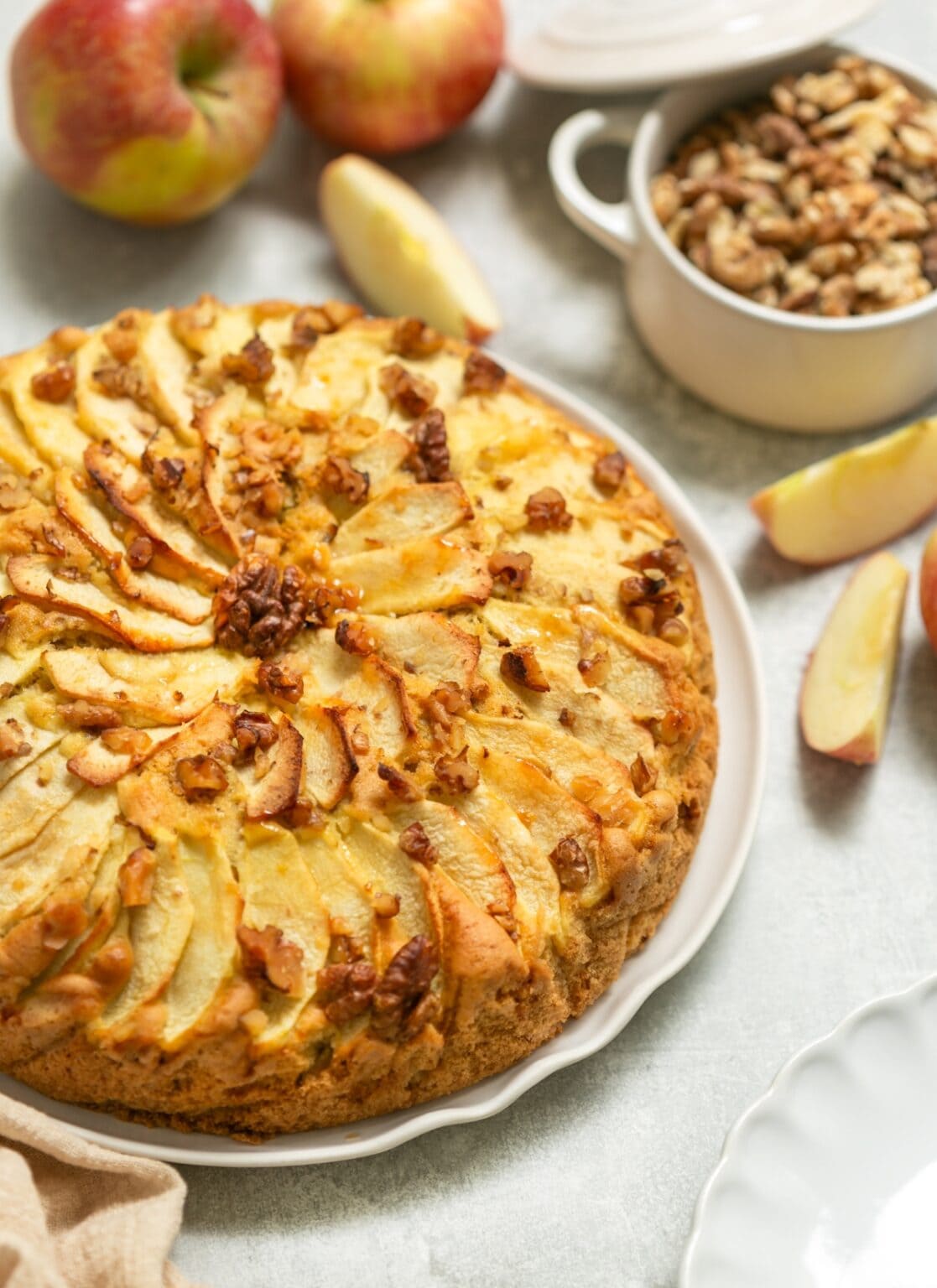 Apple Walnut Cake - The Petite Cook™