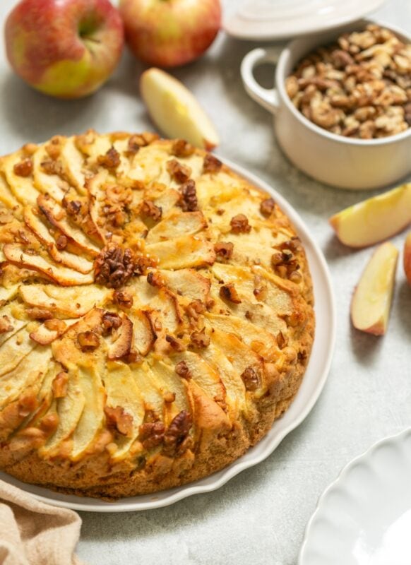 Apple Walnut Cake - The Petite Cook™
