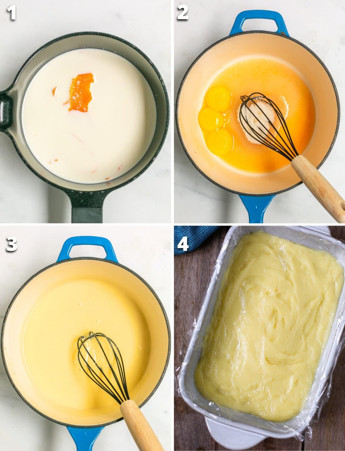 Orange Pastry Cream - The Petite Cook™