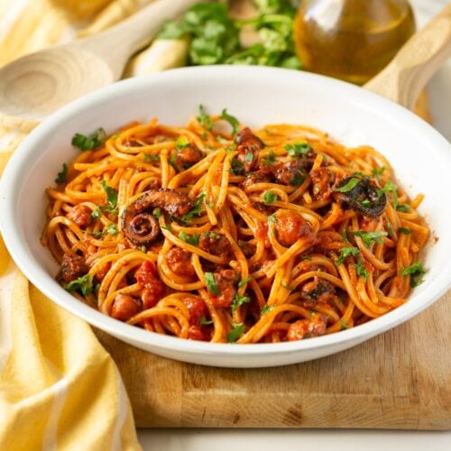 Octopus Pasta - The Petite Cook™