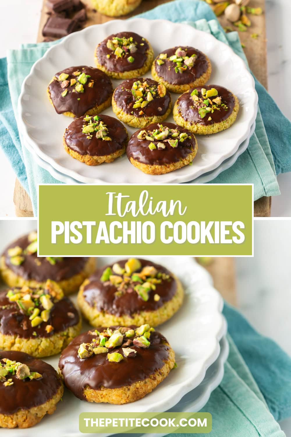Italian Pistachio Cookies - The Petite Cook™
